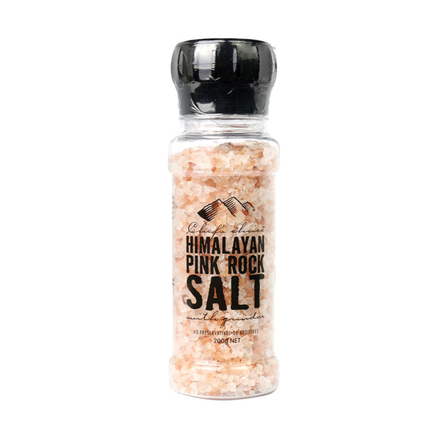 200g Chefs Choice Himalayan Pink Rock Salt Grinder | Sunshine Coast ...